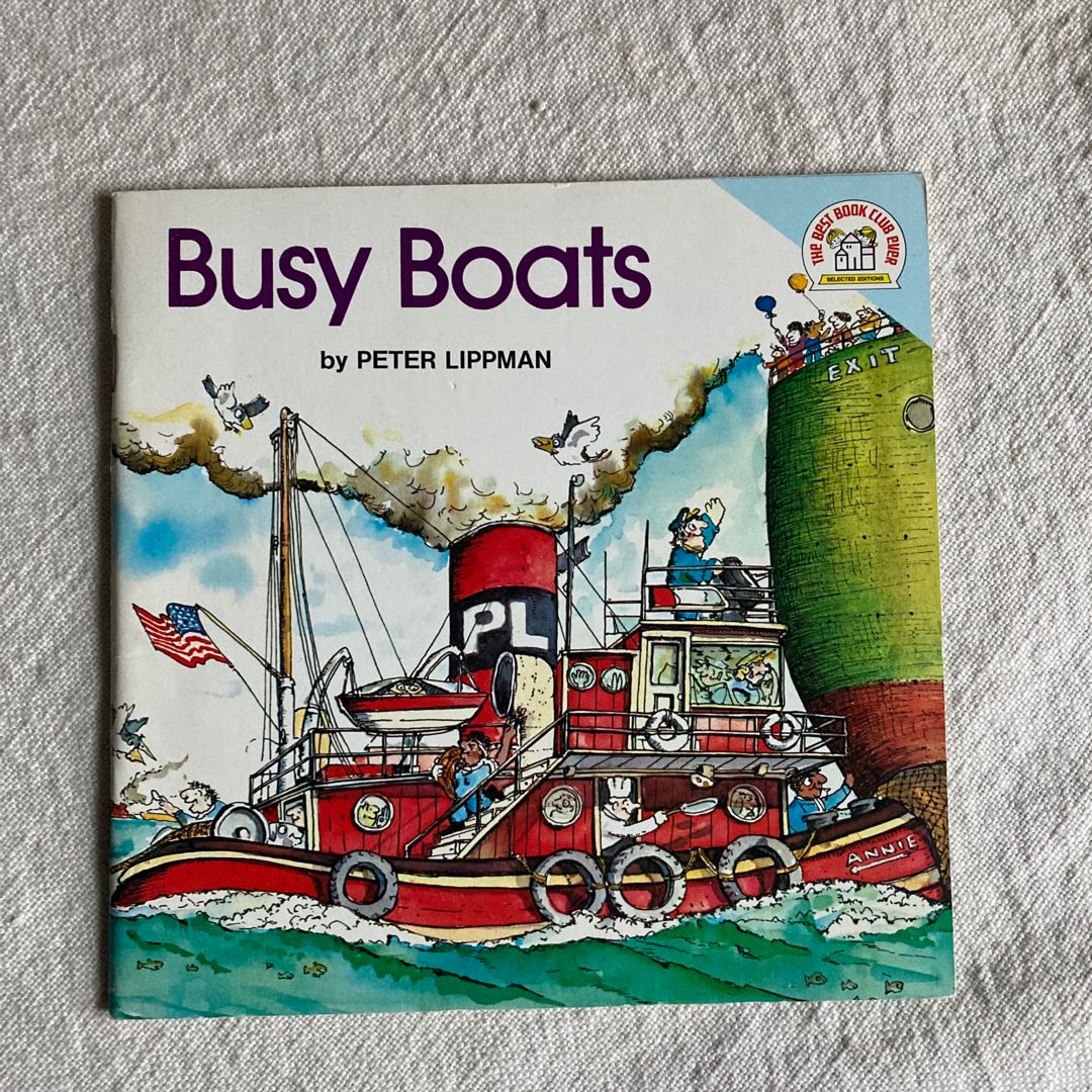 Busy Boats by Peter J. Lippman, Paperback | Pangobooks