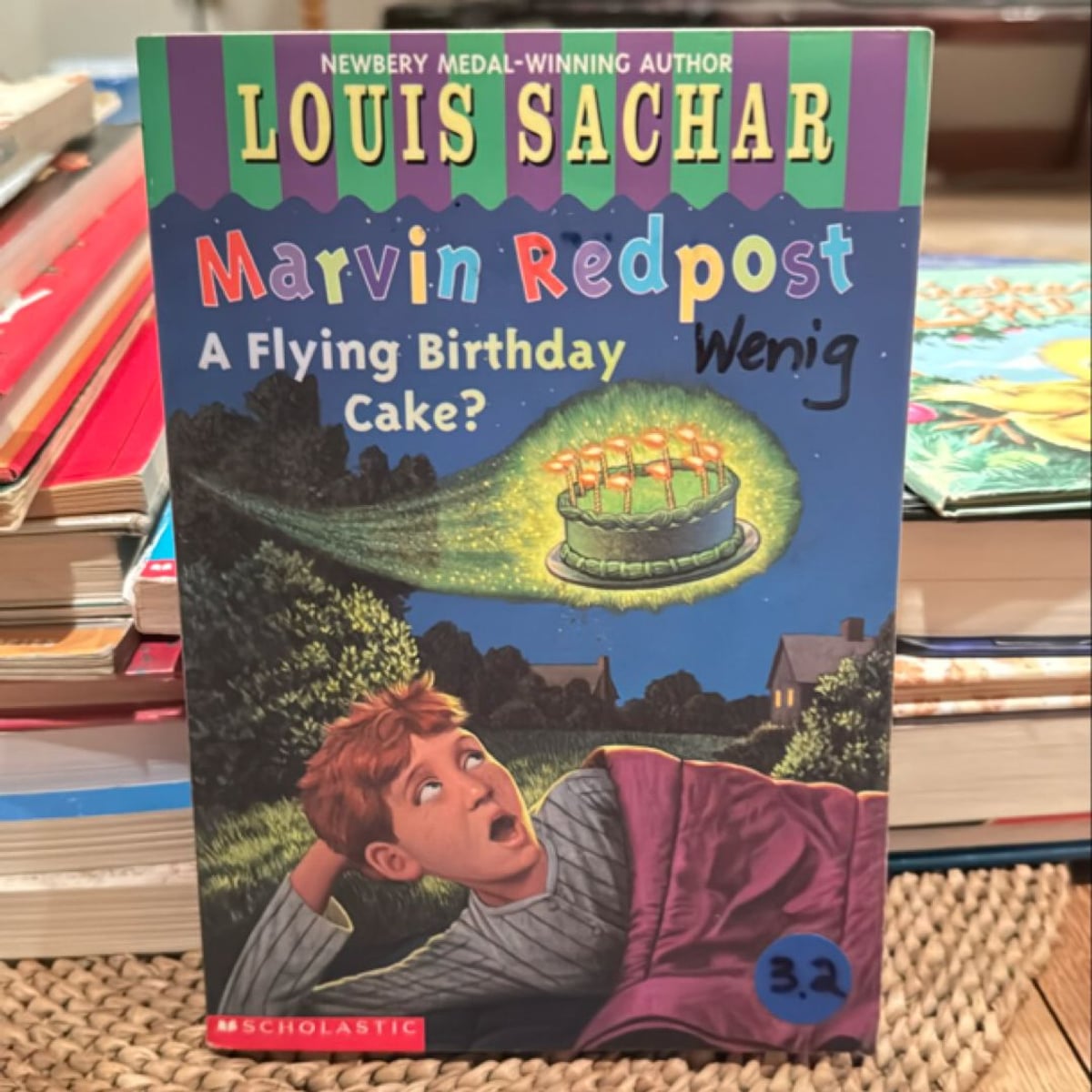 Marvin Redpost A flying Birthday Cake by Louis Sachar , Paperback ...