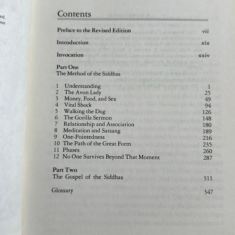 The Method of the Siddhas by Adi Da Samraj