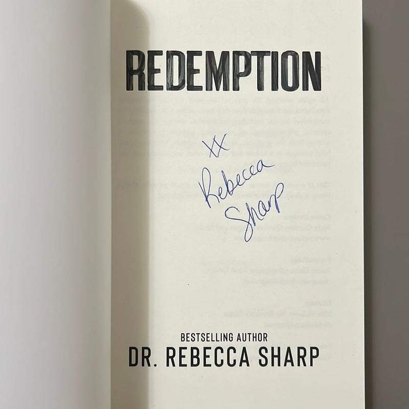 Redemption [Signed Reveal Book Box Ed.] by Rebecca Sharp, Paperback ...