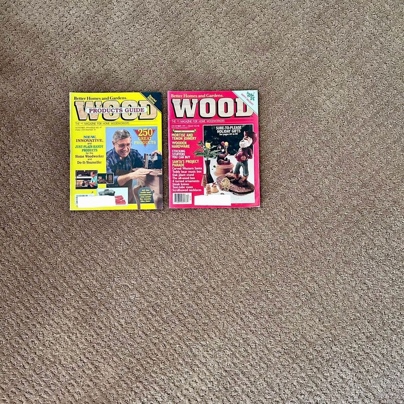 WOOD Better Homes and Gardens by Meredith Publishing, Paperback ...