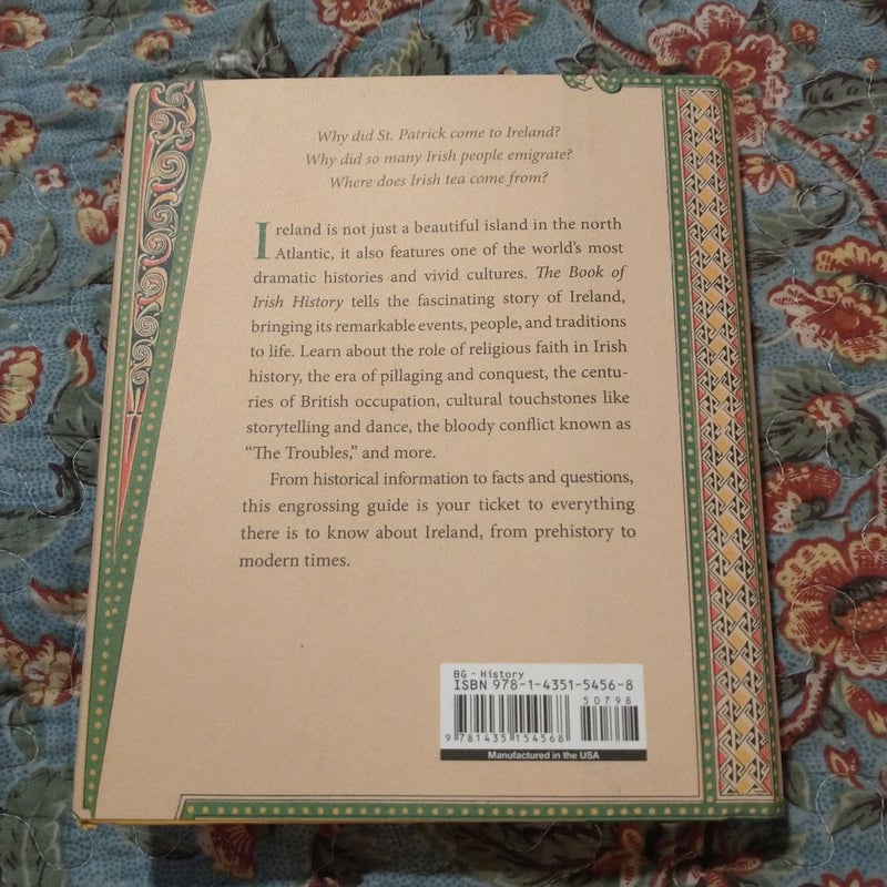 The Book of Irish History by Amy Hackney Blackwell, Ryan Hackney