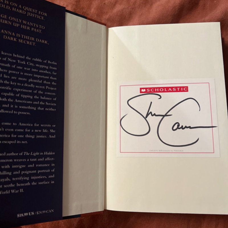 SIGNED Bluebird by Sharon Cameron, Hardcover | Pangobooks
