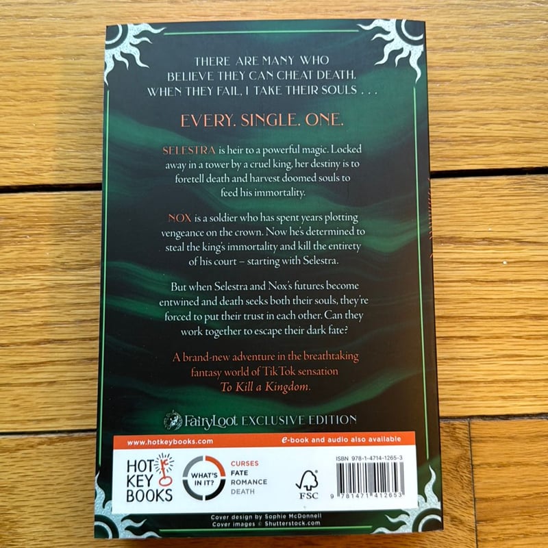SIGNED Princess of Souls FairyLoot Edition sprayed edges by Alexandra ...
