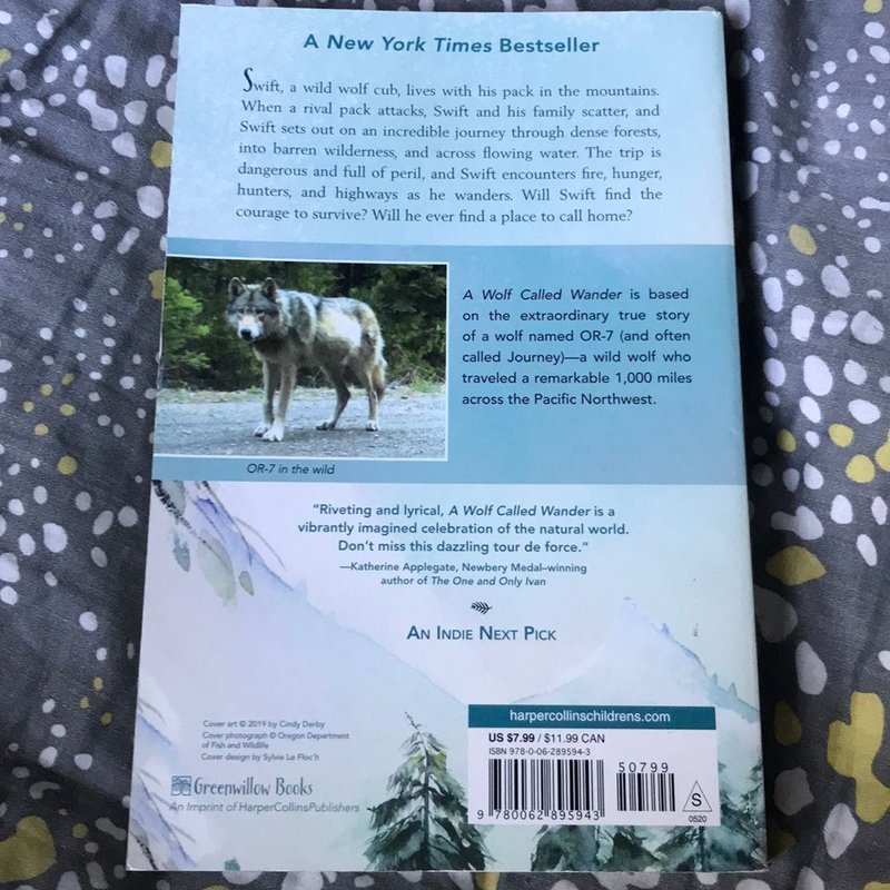 A Wolf Called Wander by Rosanne Parry