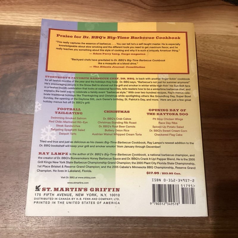 Dr. BBQ's Barbecue All Year Long! Cookbook by Ray Lampe, Paperback ...