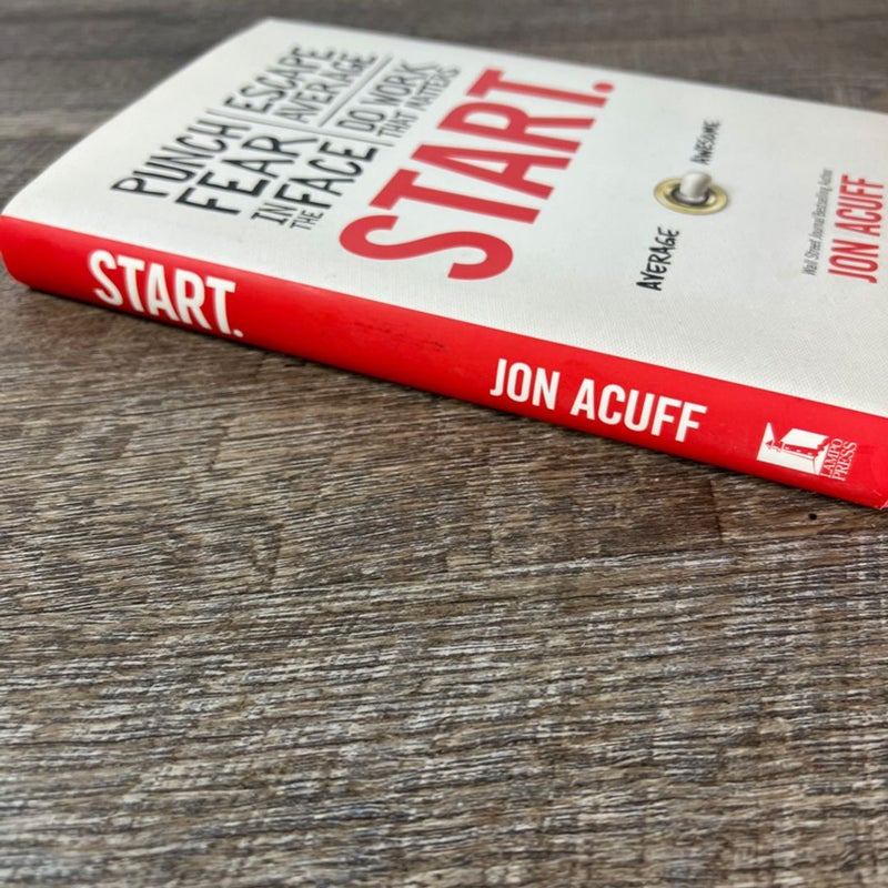 Start by Jon Acuff