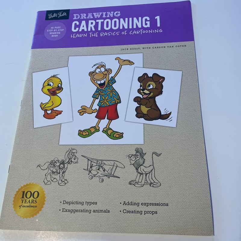 Drawing: Cartooning 1 by Jack Keely, Carson Van Osten