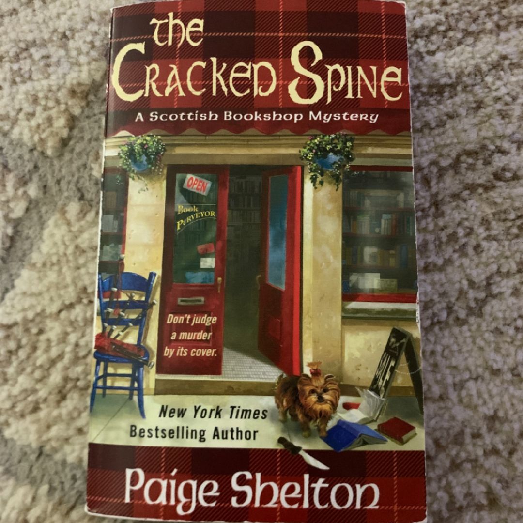 The Cracked Spine by Paige Shelton