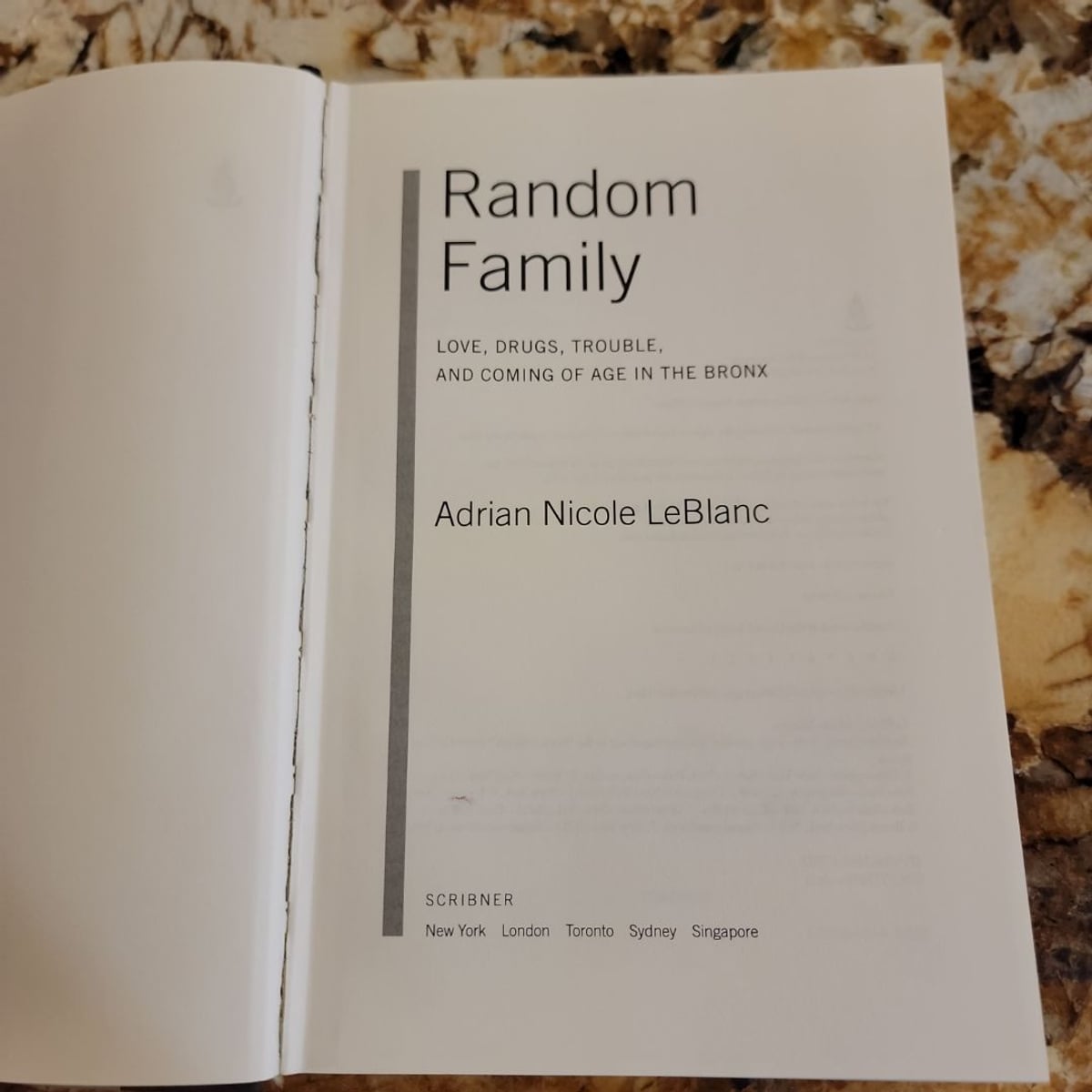 Random Family by Adrian Nicole LeBlanc