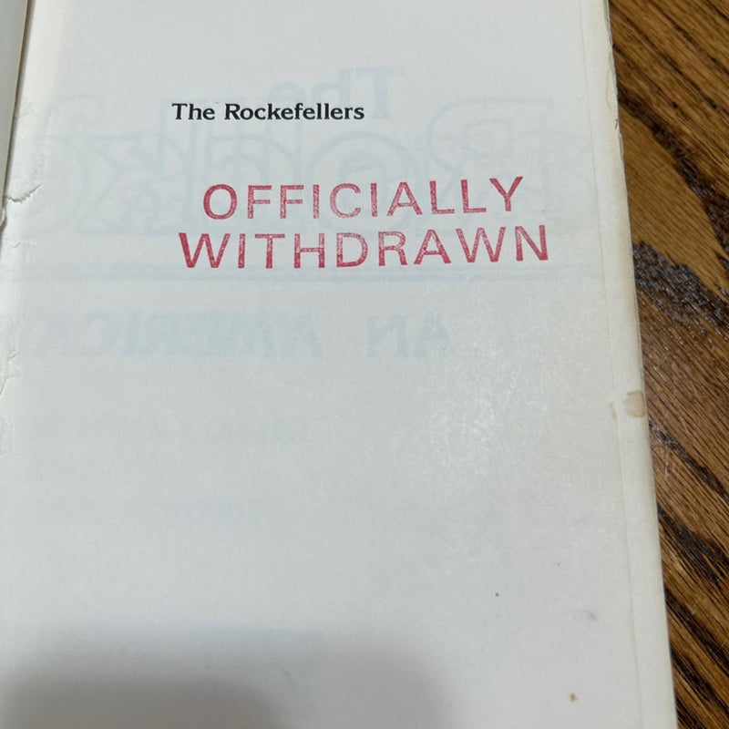 The Rockefellers by Peter Collier, Hardcover | Pangobooks