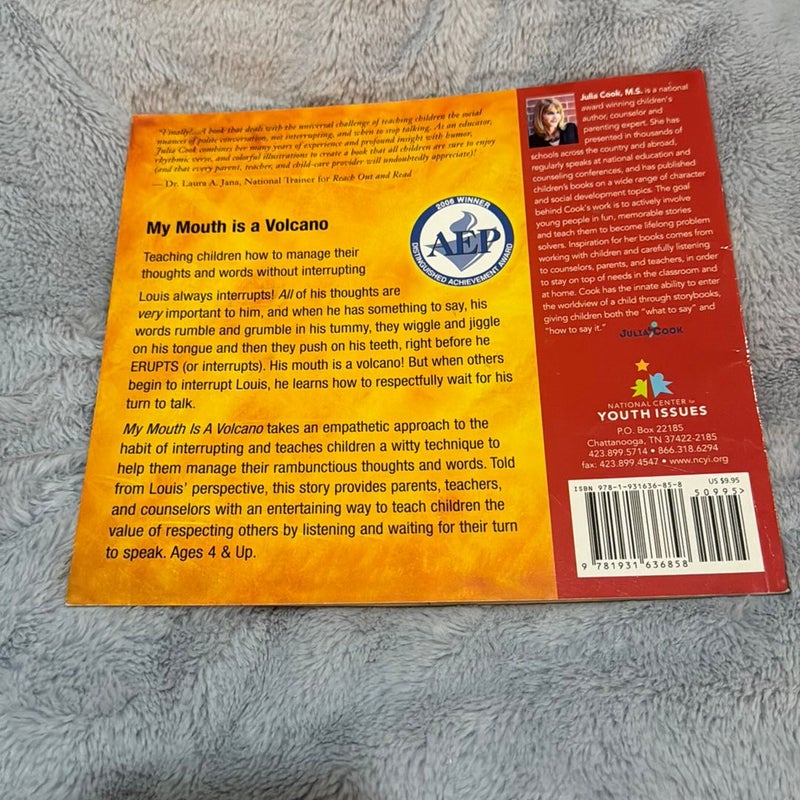 My Mouth Is a Volcano! by Julia Cook