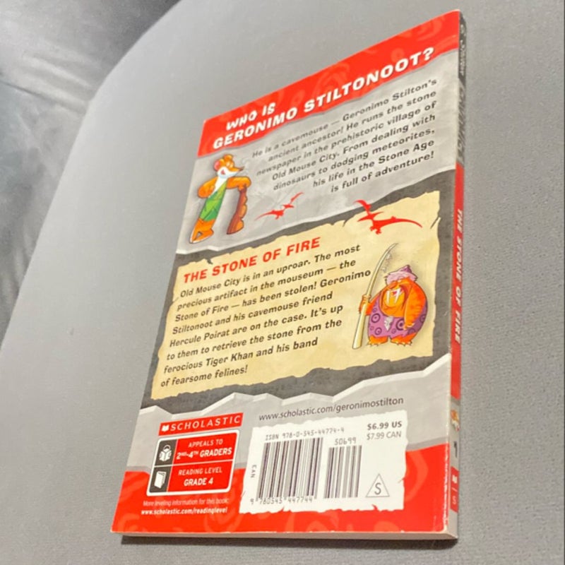 The Stone of Fire by Geronimo Stilton, Paperback | Pangobooks