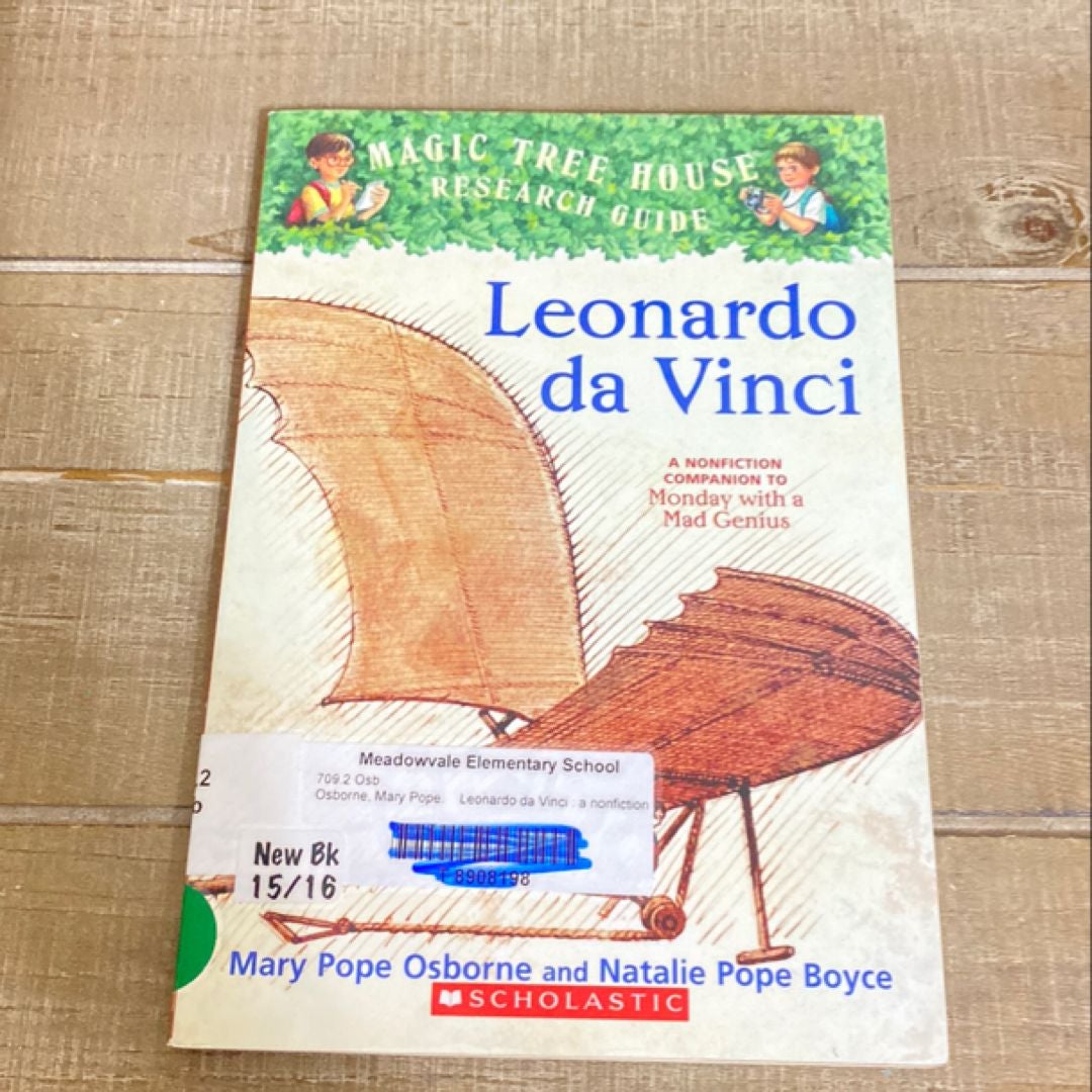Leonardo da Vinci by Mary Pope Osborne and Natalie Pope Boyce ...