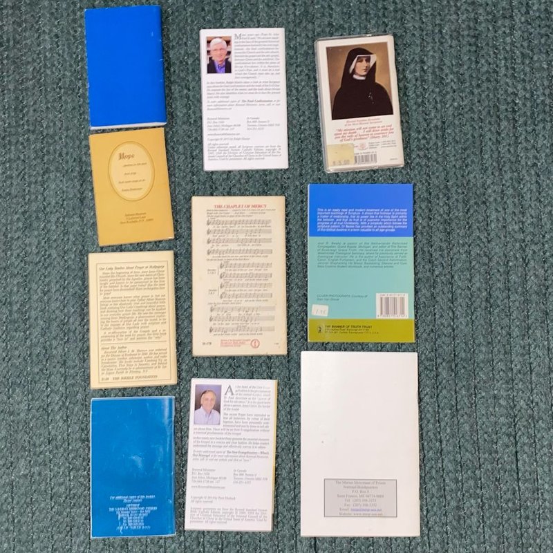 Vintage pamphlets: Christian / Catholic / Religious texts by Misc ...