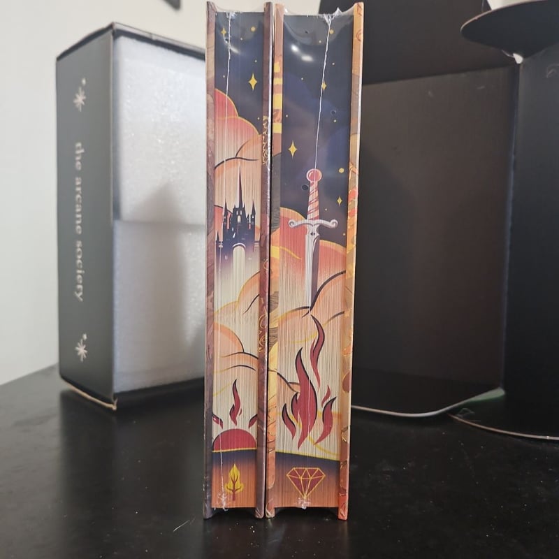 Spark of the Everflame and Glow of the Everflame by Penn Cole ...