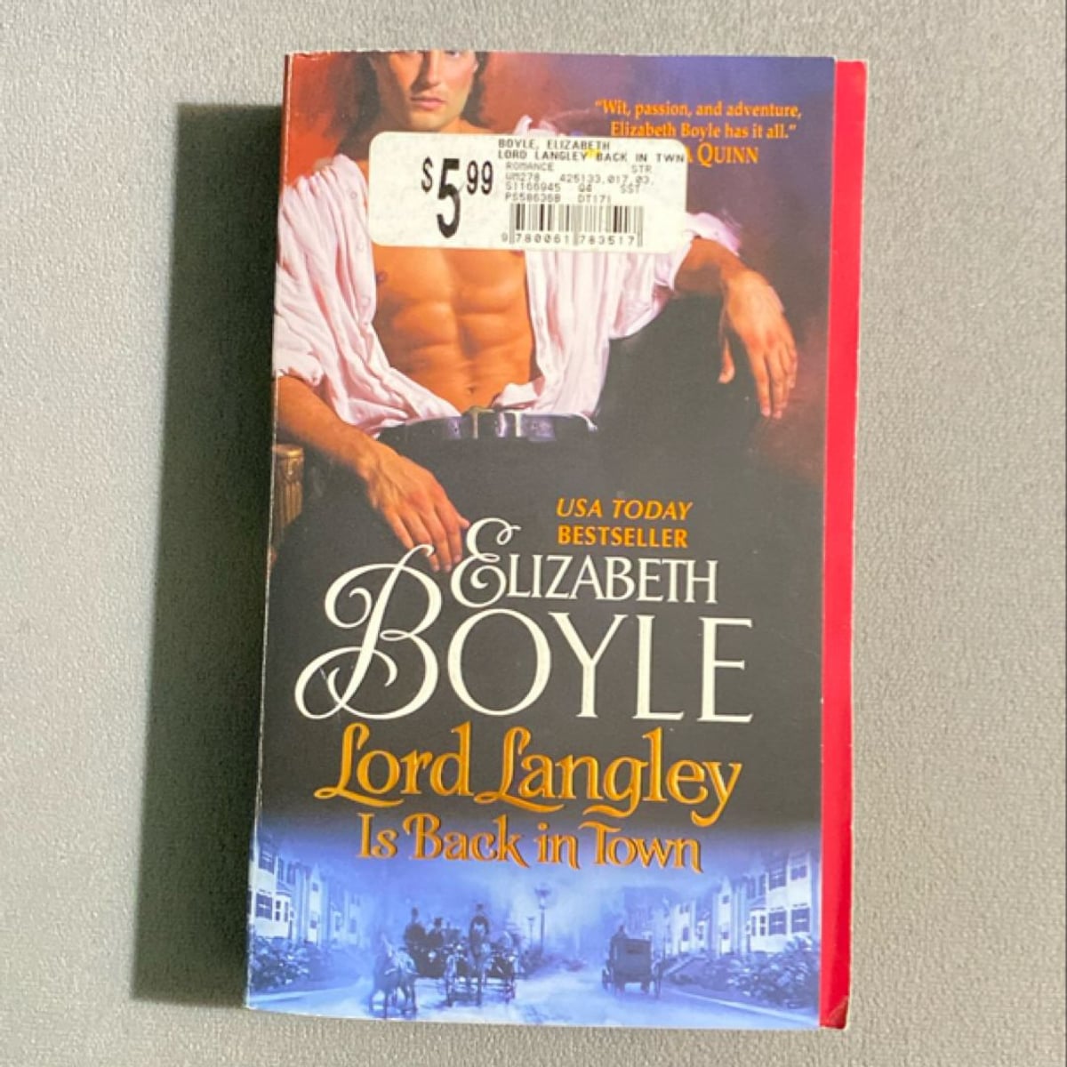 Lord Langley Is Back in Town by Elizabeth Boyle, Paperback | Pangobooks