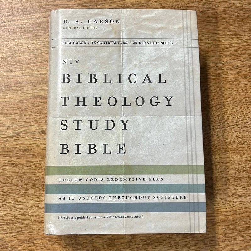 NIV Biblical Theology Study Bible by D. A. Carson