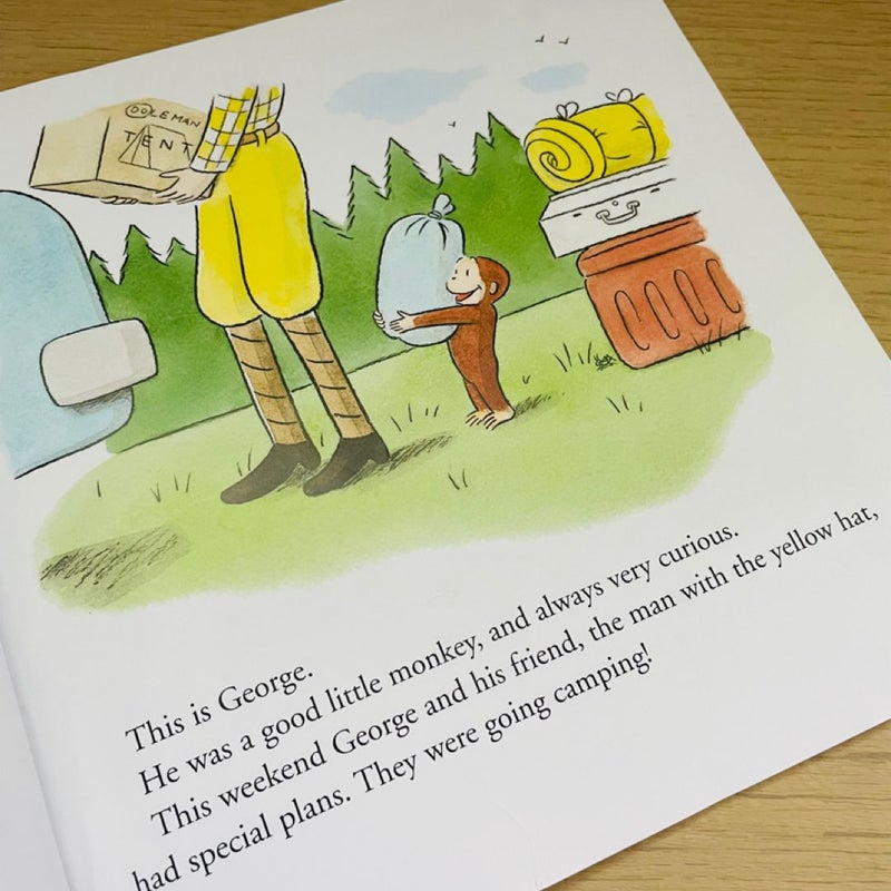 Curious George Goes Camping by Margret Rey, Paperback | Pangobooks