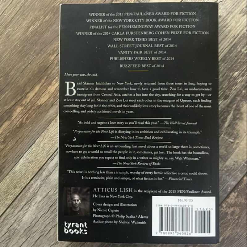 Preparation for the Next Life by Atticus Lish