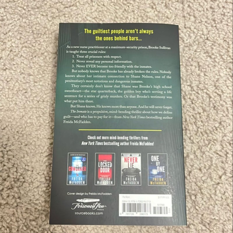 The Inmate by Freida McFadden