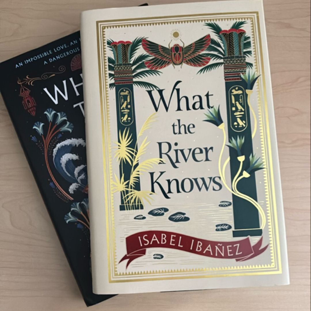 SIGNED What the River Knows + Where the Library Hides by Isabel Ibañez ...