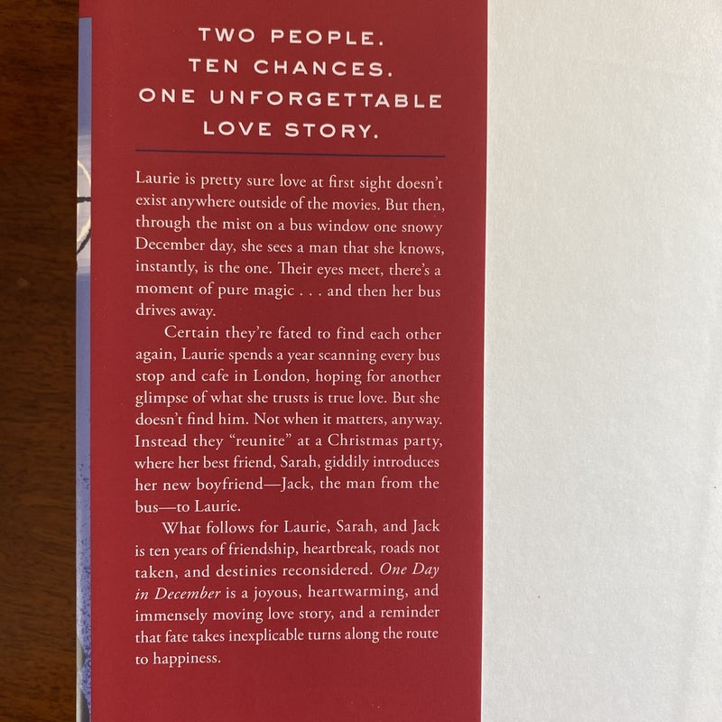 One Day in December by Josie Silver, Hardcover | Pangobooks