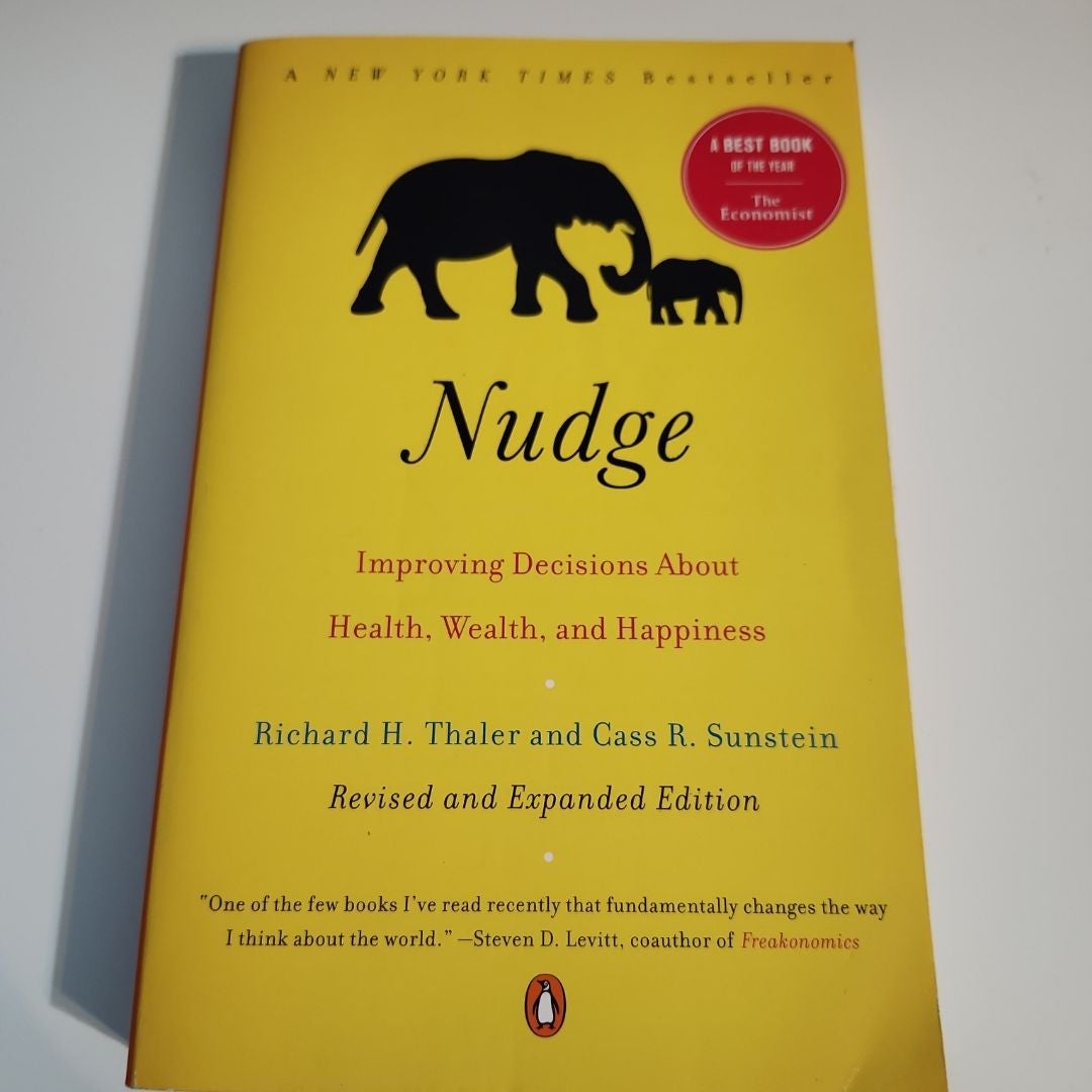Nudge by Richard H. Thaler; Cass R. Sunstein, Paperback | Pangobooks