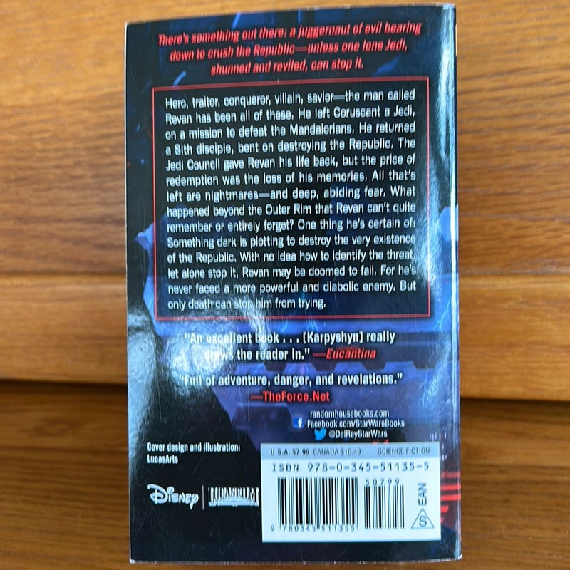 Revan: Star Wars Legends (the Old Republic) by Drew Karpyshyn ...