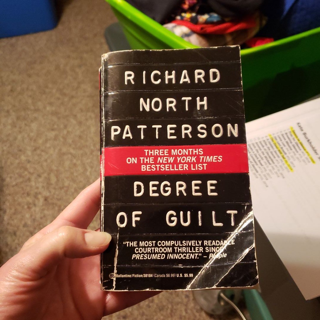 Degree of Guilt by Richard North Patterson, Paperback | Pangobooks