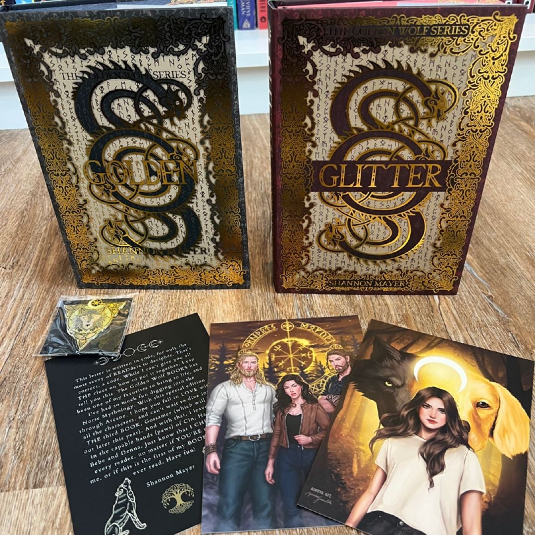 Golden and Glitter - Signed Arcane Society by Shannon Mayer, Hardcover ...
