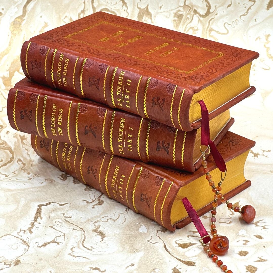The Lord of the Rings Part Two Leather Bound by J.R.R. Tolkien ...