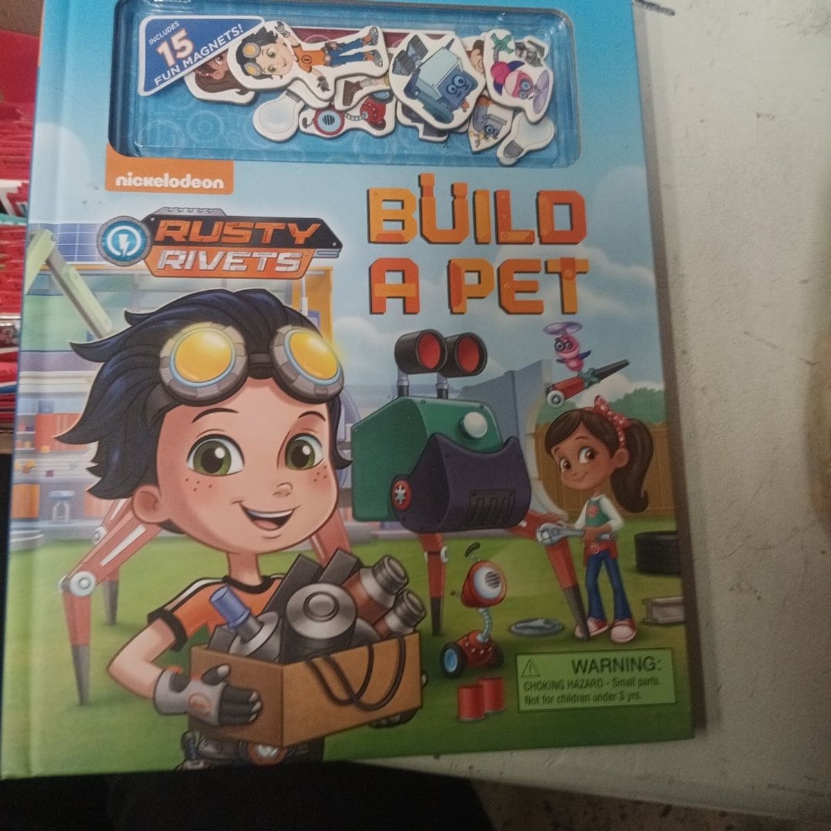 Nickelodeon Rusty Rivets: Build a Pet by Maggie Fischer