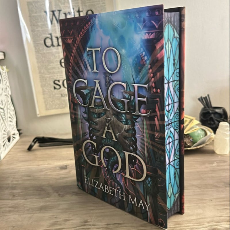 To Cage a God (FINAL SALE) by Elizabeth May, Hardcover | Pangobooks