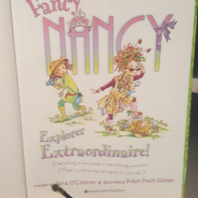 Fancy Nancy: Explorer Extraordinaire! by Jane O'Connor