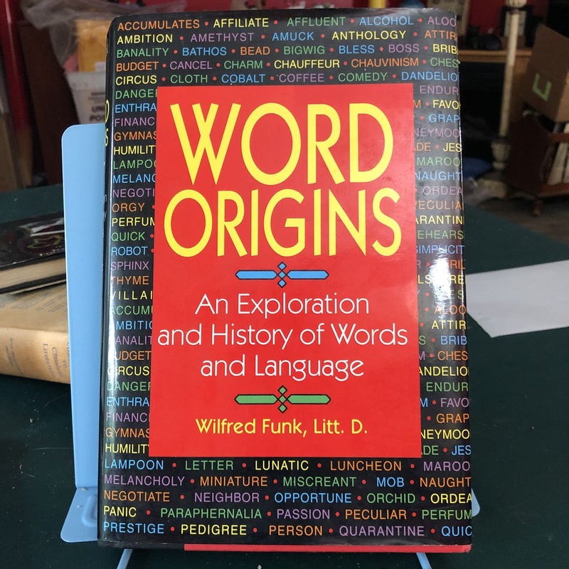 Word Origins by Wilfred Funk, Hardcover | Pangobooks