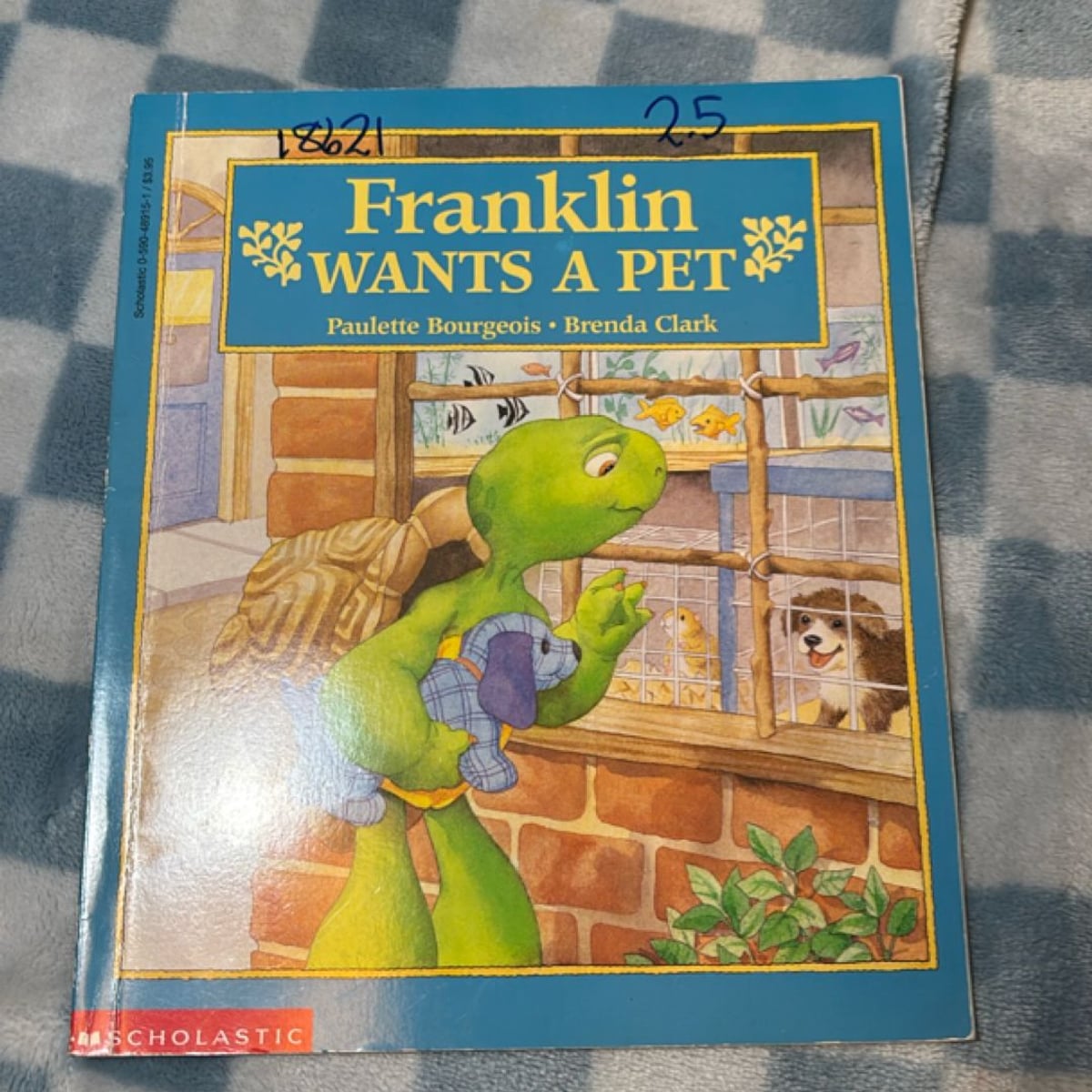 Franklin Wants a Pet by Paulette Bourgeois