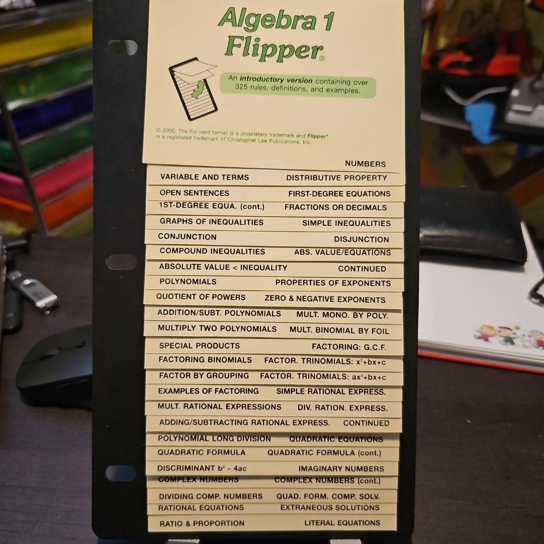 Algebra Flipper 1 by Eric R. Churchill
