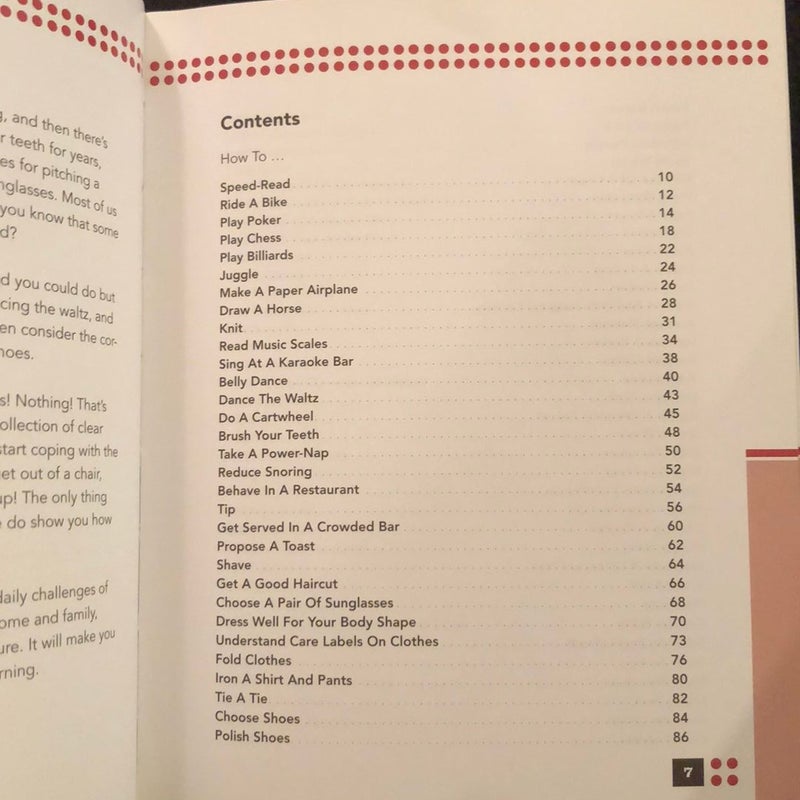 101 Things You Should Know How to Do by Michael Powell, Hardcover ...