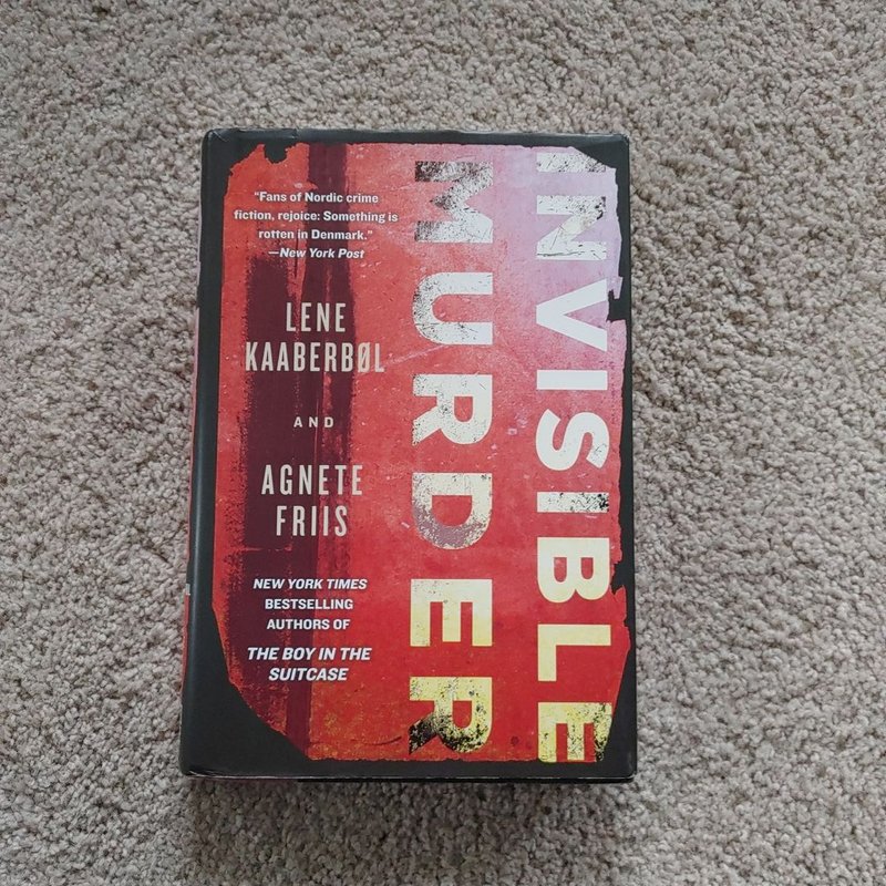 Invisible Murder by Lene Kaaberbøl, Agnete Friis, Tara Chace