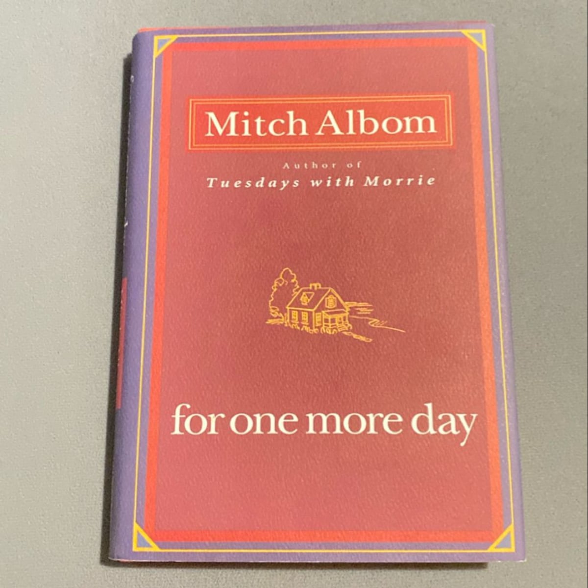 For One More Day by Mitch Albom