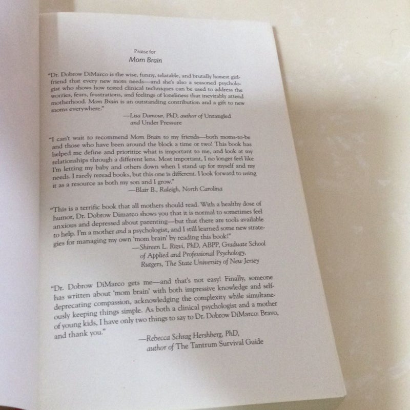 Mom Brain by Ilyse Dobrow DiMarco, Paperback | Pangobooks