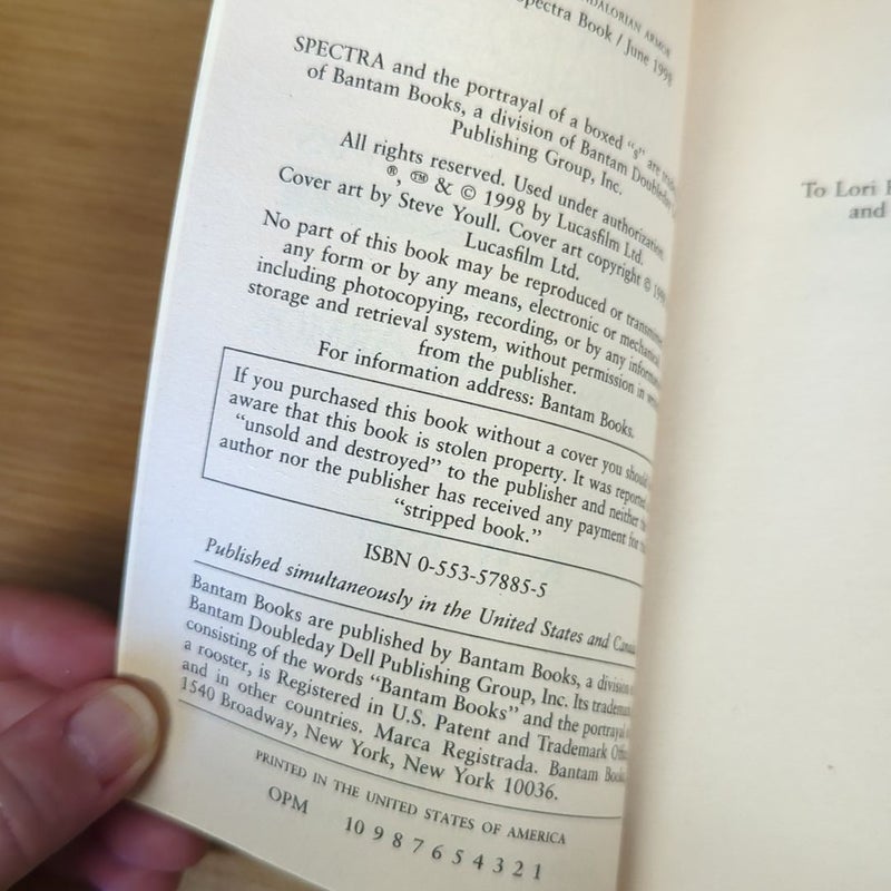 The Mandalorian Armor: Star Wars Legends (the Bounty Hunter Wars) by K. W. Jeter