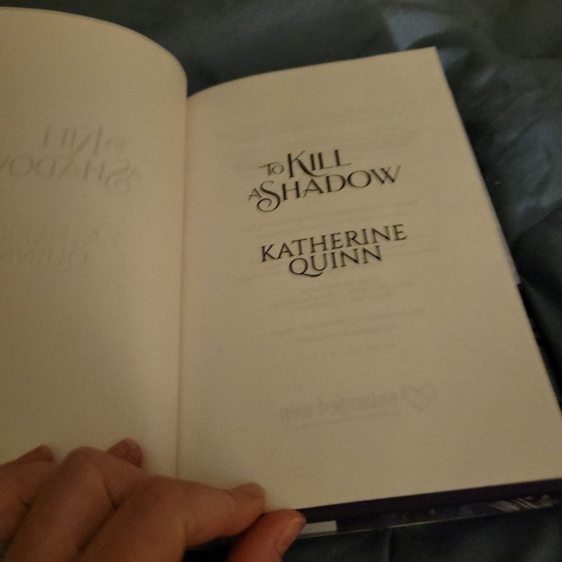 To Kill a Shadow by Katherine Quinn, Hardcover | Pangobooks