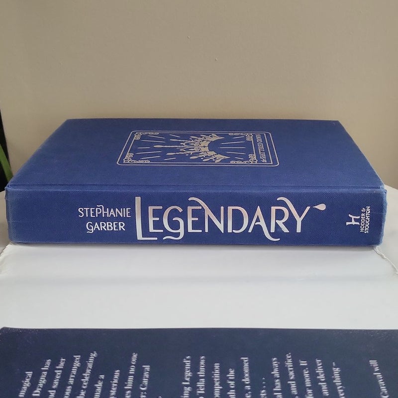 Legendary Shattered Crown | UK HARDCOVER Hidden Cover by Stephanie ...