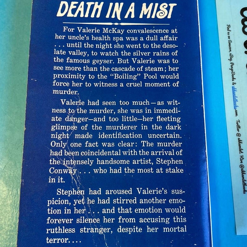 Death in a Mist by Elizabeth Salter, Paperback | Pangobooks