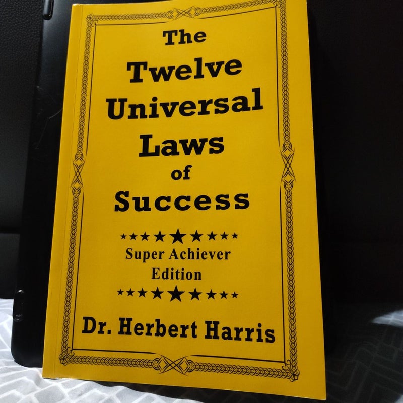 The Twelve Universal Laws of Success by Herbert Harris, Paperback ...
