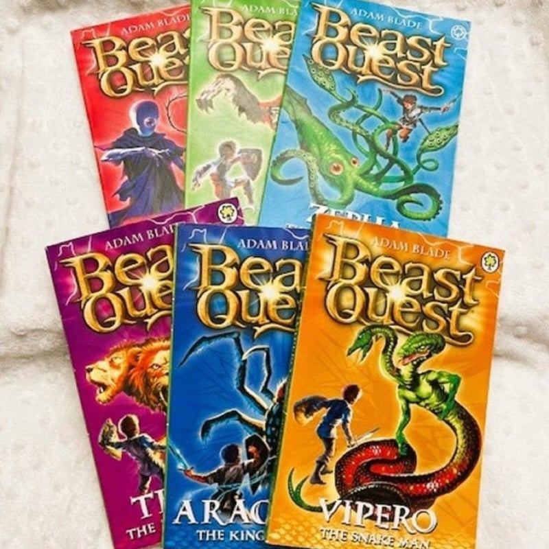 Beast Quest Series 2 Books #1-6 by Adam Blade, Paperback | Pangobooks