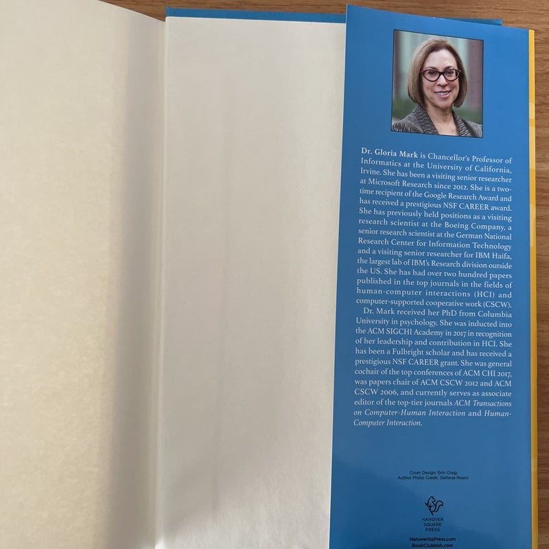 Attention Span by Gloria Mark, Hardcover | Pangobooks