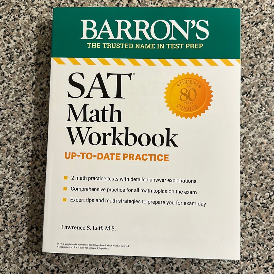 SAT Math Workbook by Lawrence S. Leff
